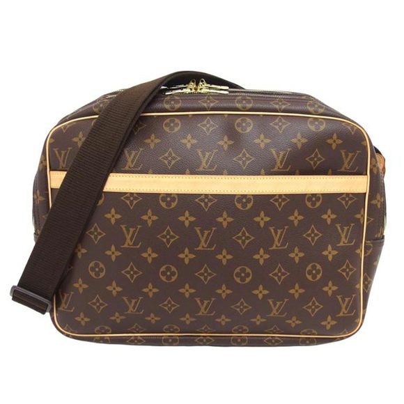 Louis Vuitton | Bags | Louis Vuitton Reporter Gm Monogram Bag Brown ...